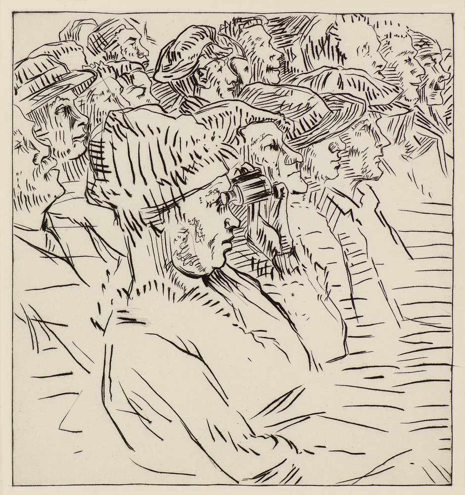 Audiencia de teatro, siglo XX | Therese Lessore