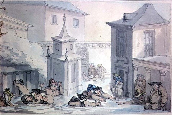 El Viaje de Matthew Bramble al Baño | Thomas Rowlandson