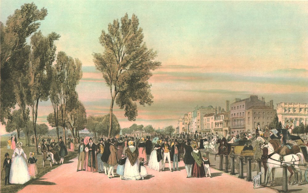 Hyde Park cerca de Grosvenor Gate | Thomas Shotter Boys