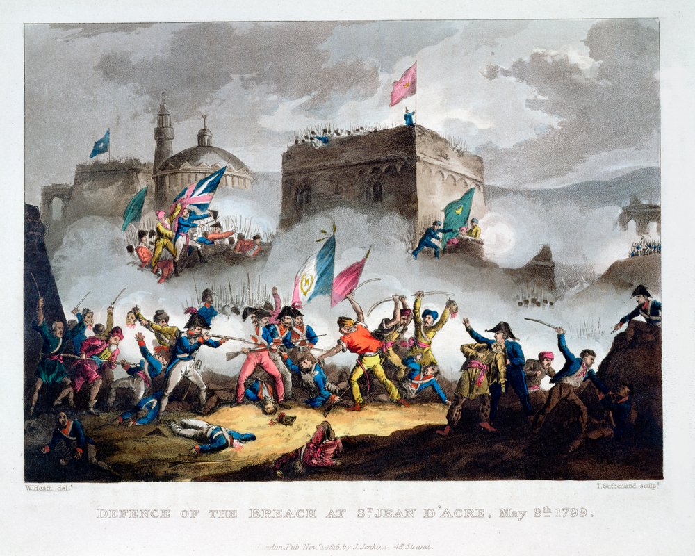 Defensa de la brecha en St Jean d'Acre, 8 de mayo de 1799, 1815