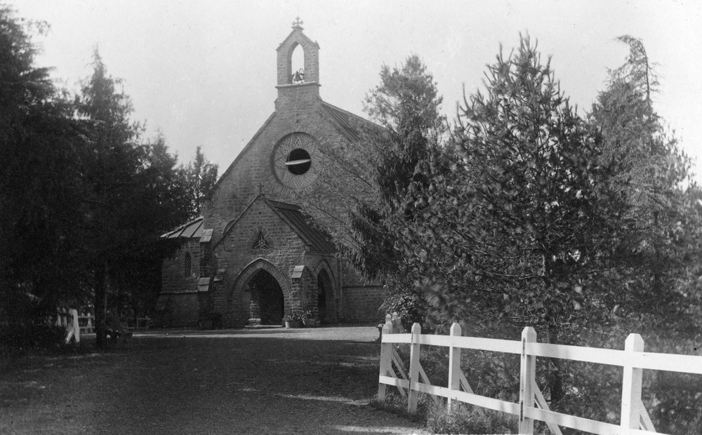 Iglesia de St Hughs, Chakrata, India, 1917 | Unbekannt