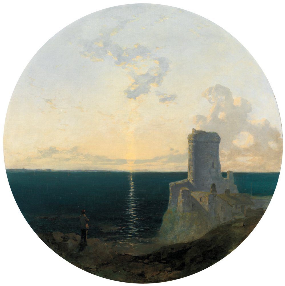Atardecer | William James Blacklock | Impresión de arte
