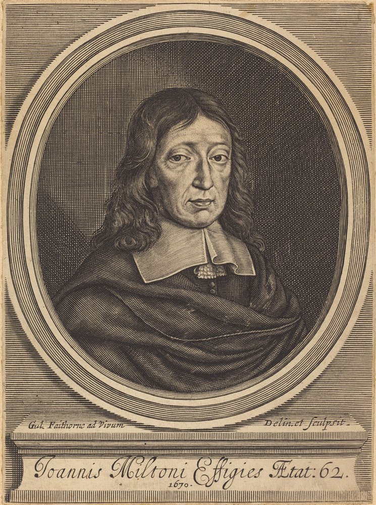 John Milton | William Faithorne | Impresión de arte
