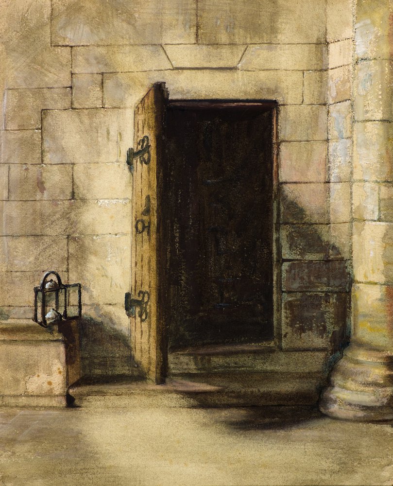 Entrada a la Escalera, Antiguo Campanario