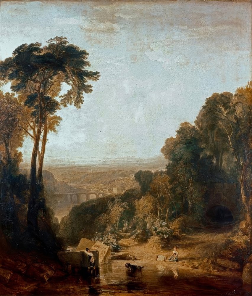 Cruzando el arroyo | Joseph Mallord William Turner