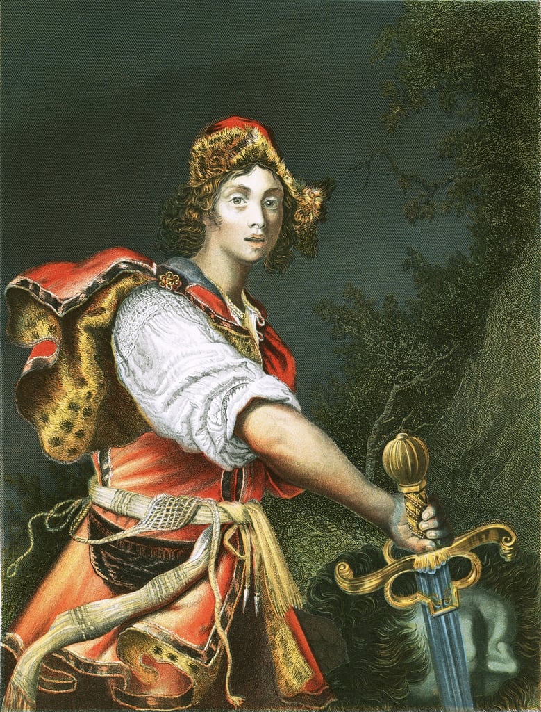 David con la cabeza de Goliat de Alessandro Turchi