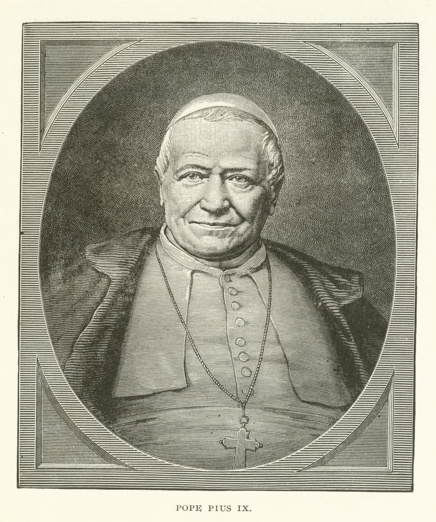 Papa Pío IX | American School | Impresión de arte
