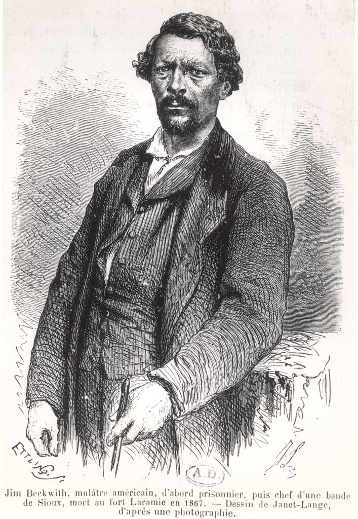 Jim Beckwourth | Ange Louis Janet | Impresión de arte