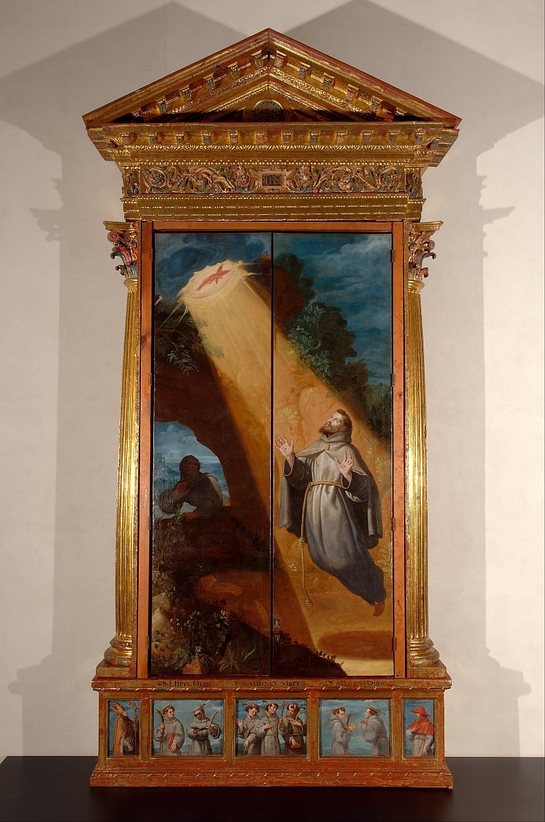 Retablos relicarios de San Diego de Bartolomew Carducci