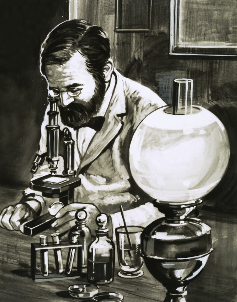 Louis Pasteur | English School | Impresión de arte