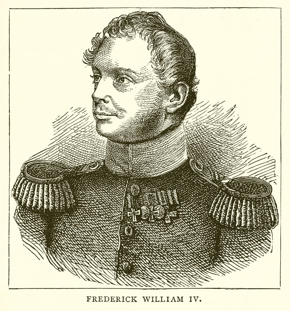 Frederick William IV | English School | Impresión de arte