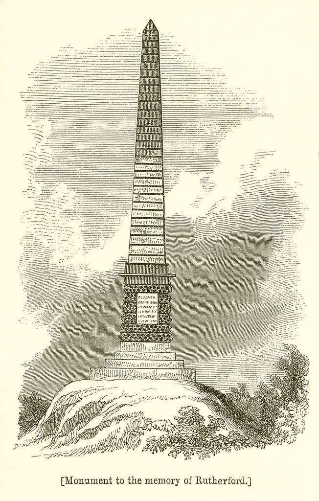 Monumento a la memoria de Rutherford | English School