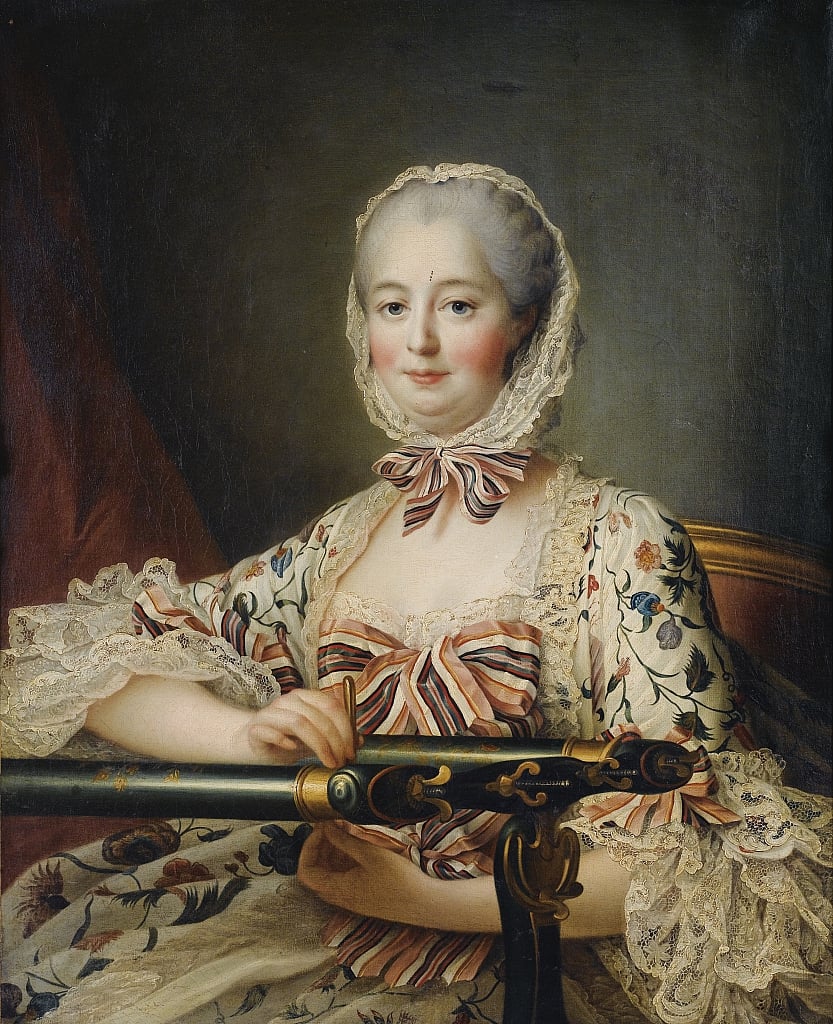 Retrato de la marquesa de Pompadour 1721-1764