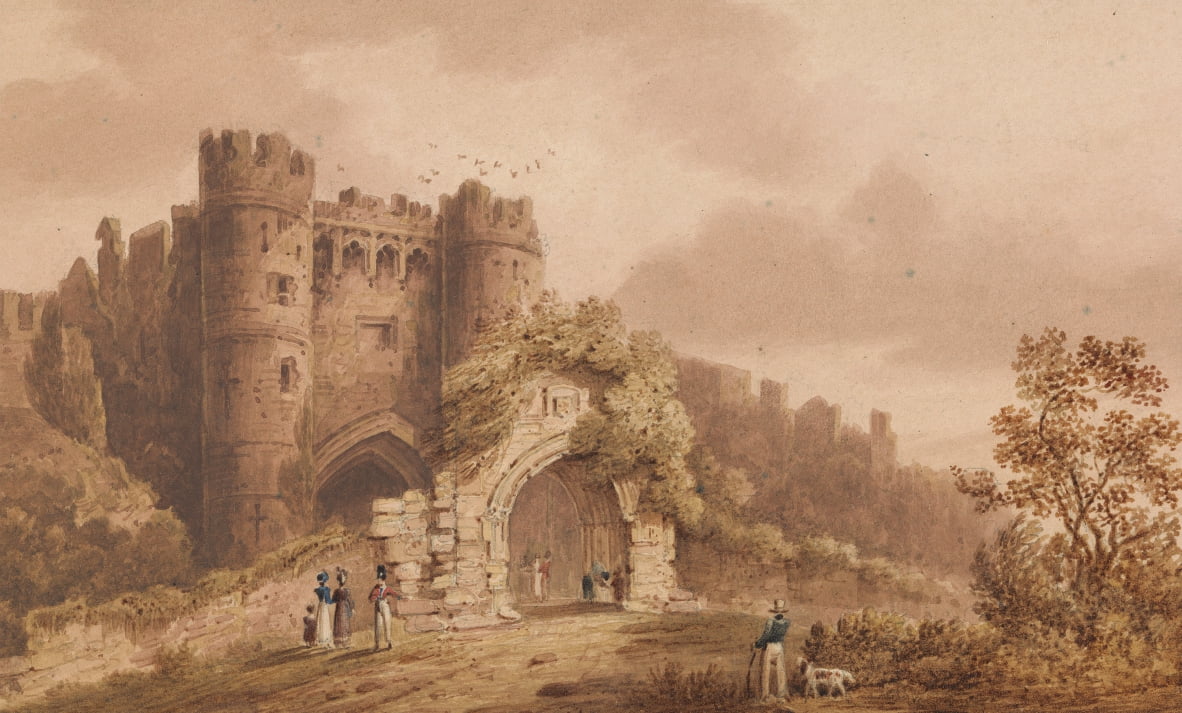 Castillo de Carisbrook, Isla de Wight | Frederick Calvert