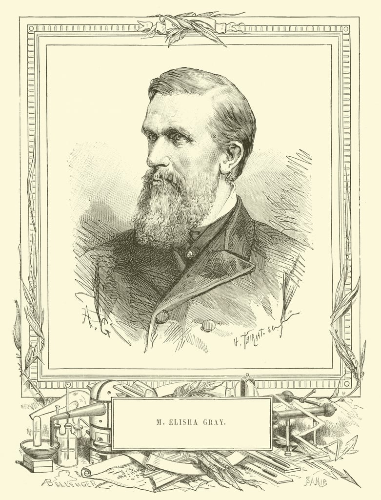 M Elisha Gray | French School | Impresión de arte