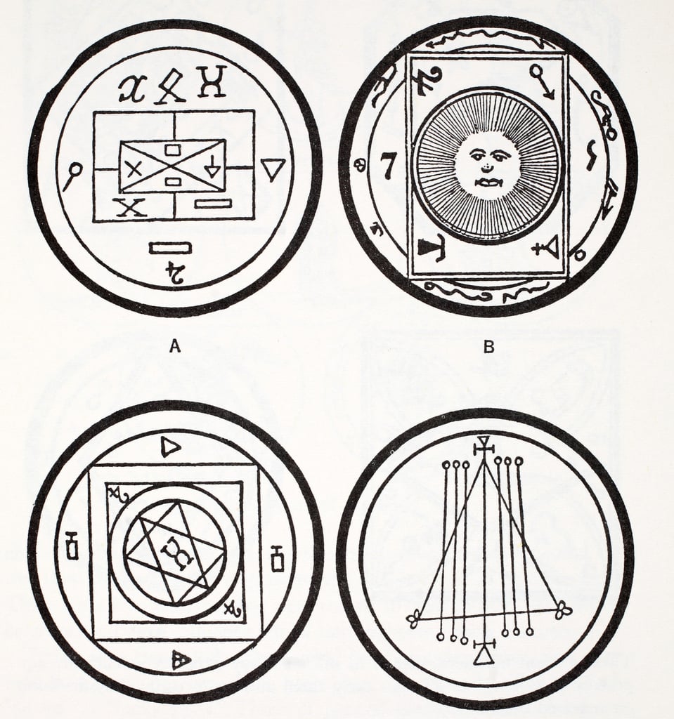 Ejemplos de talismanes antiguos | French School