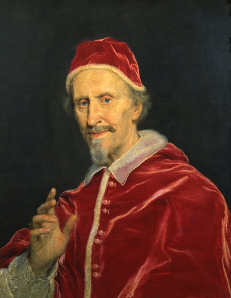 Retrato del Papa Clemente IX | Il Baciccio