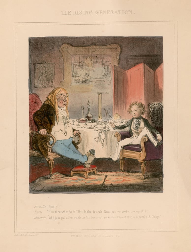 La creciente generación | John Leech | Impresión de arte