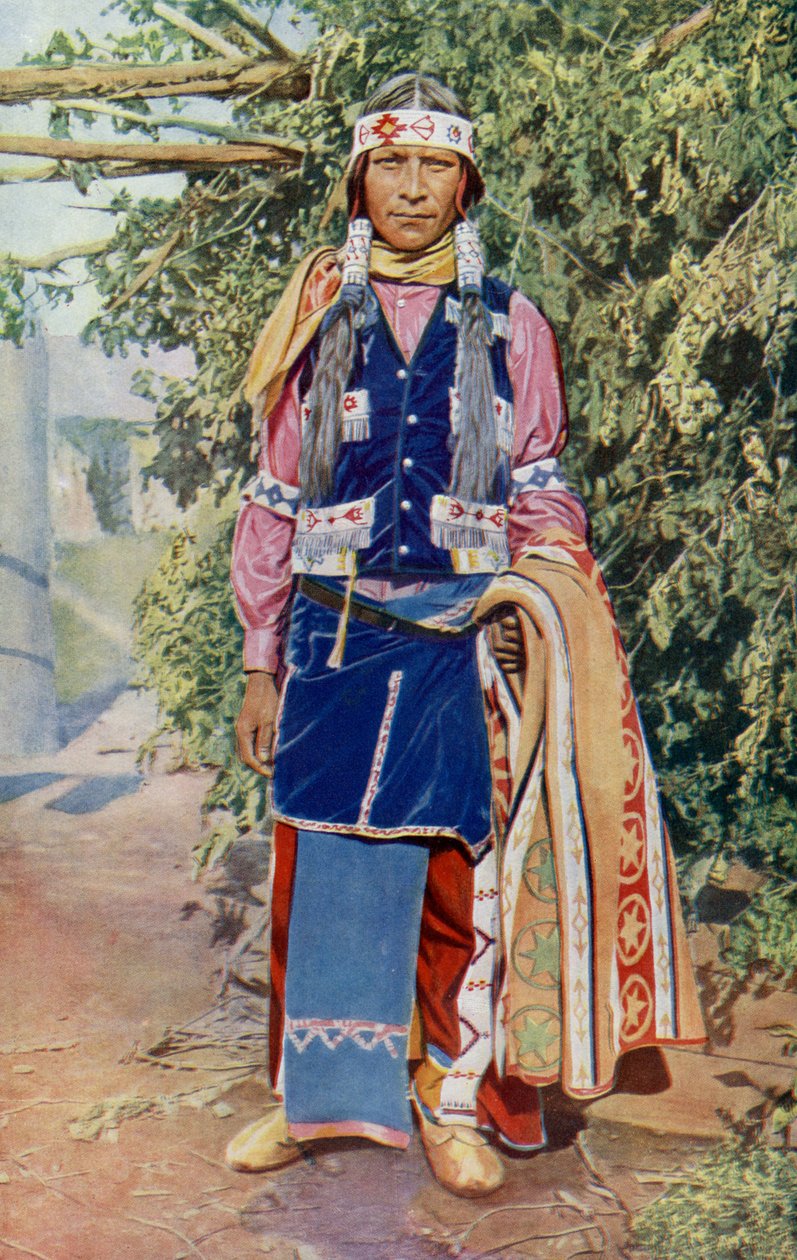 América del Norte. Apache de Nuevo México. 1920 | Unknown