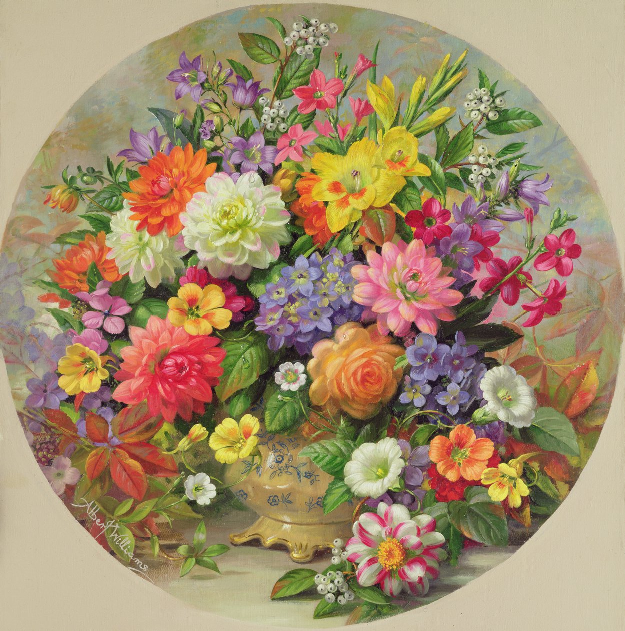 Flores de otoño | Albert Williams | Impresión de arte