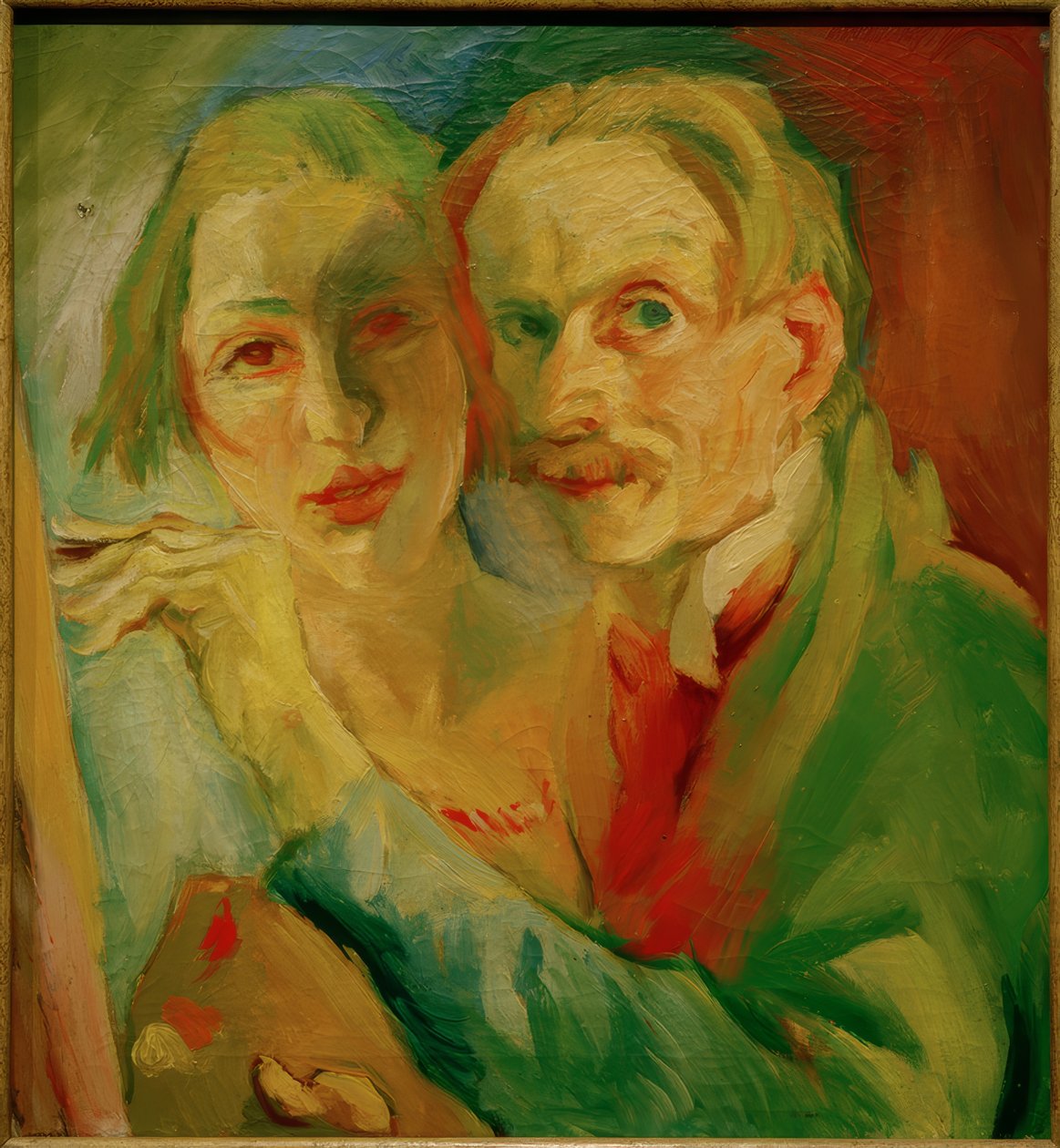 Autorretrato con alumna | Alexander Soldenhoff