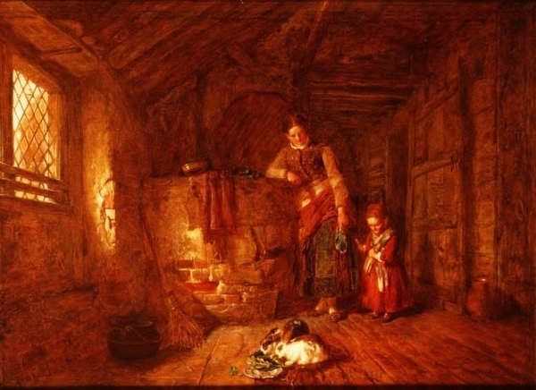 Conejos mascotas | Alfred Provis | Impresión de arte