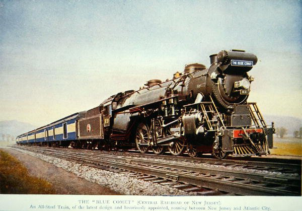 El tren Cometa Azul, c.1930 | American School