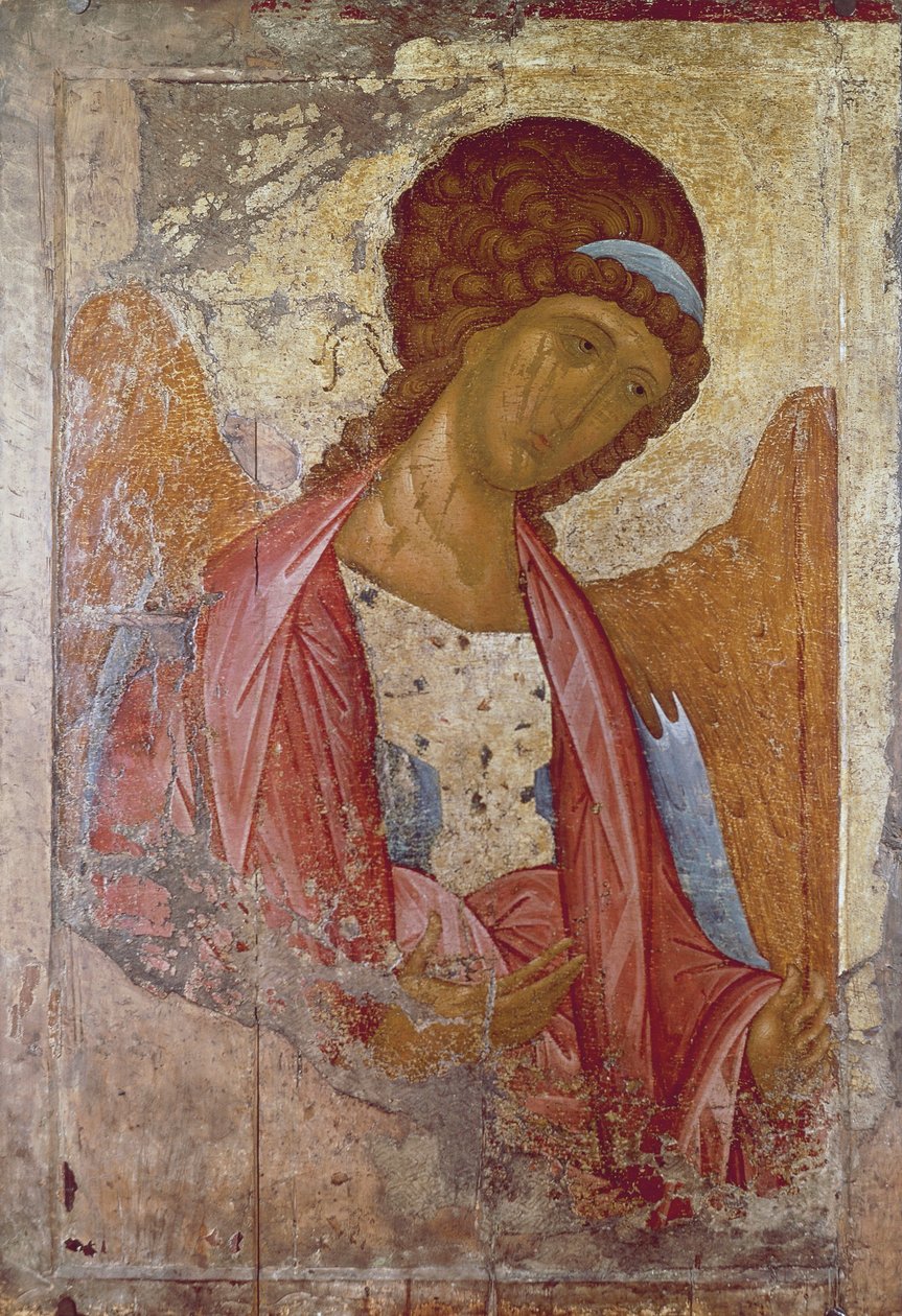 El Arcángel Miguel | Andrei Rublev | Impresión de arte