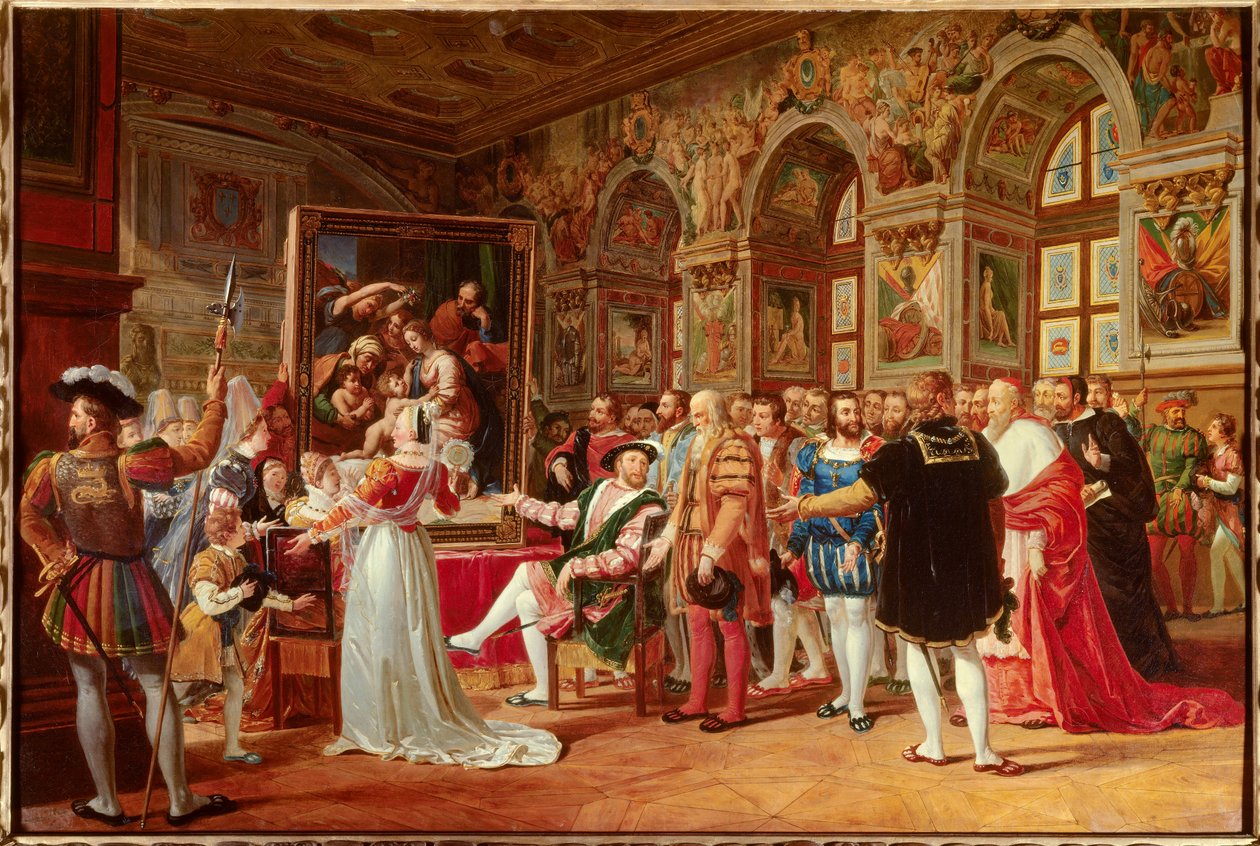 El siglo de Francisco I: Francisco I Rey de Francia recibió la pintura ...