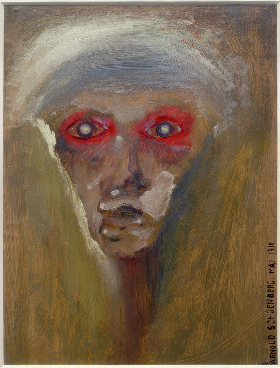 La mirada roja | Arnold Schönberg | Impresión de arte