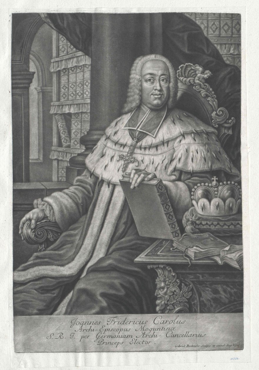 Johann Friedrich Carl conde Ostein | Artist Unknown