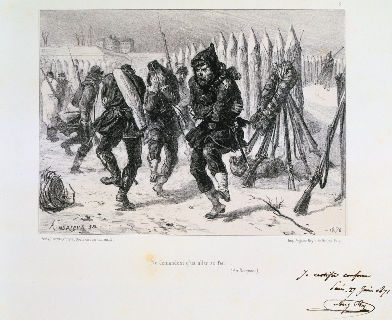 Sitio De París Guerra Franco Prusiana 1870 1871