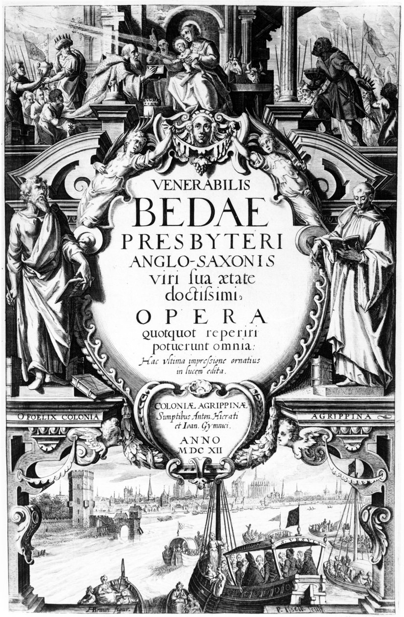 Página de título para Venerabilis Bedae Presbyteri Anglo-Saxonis ...