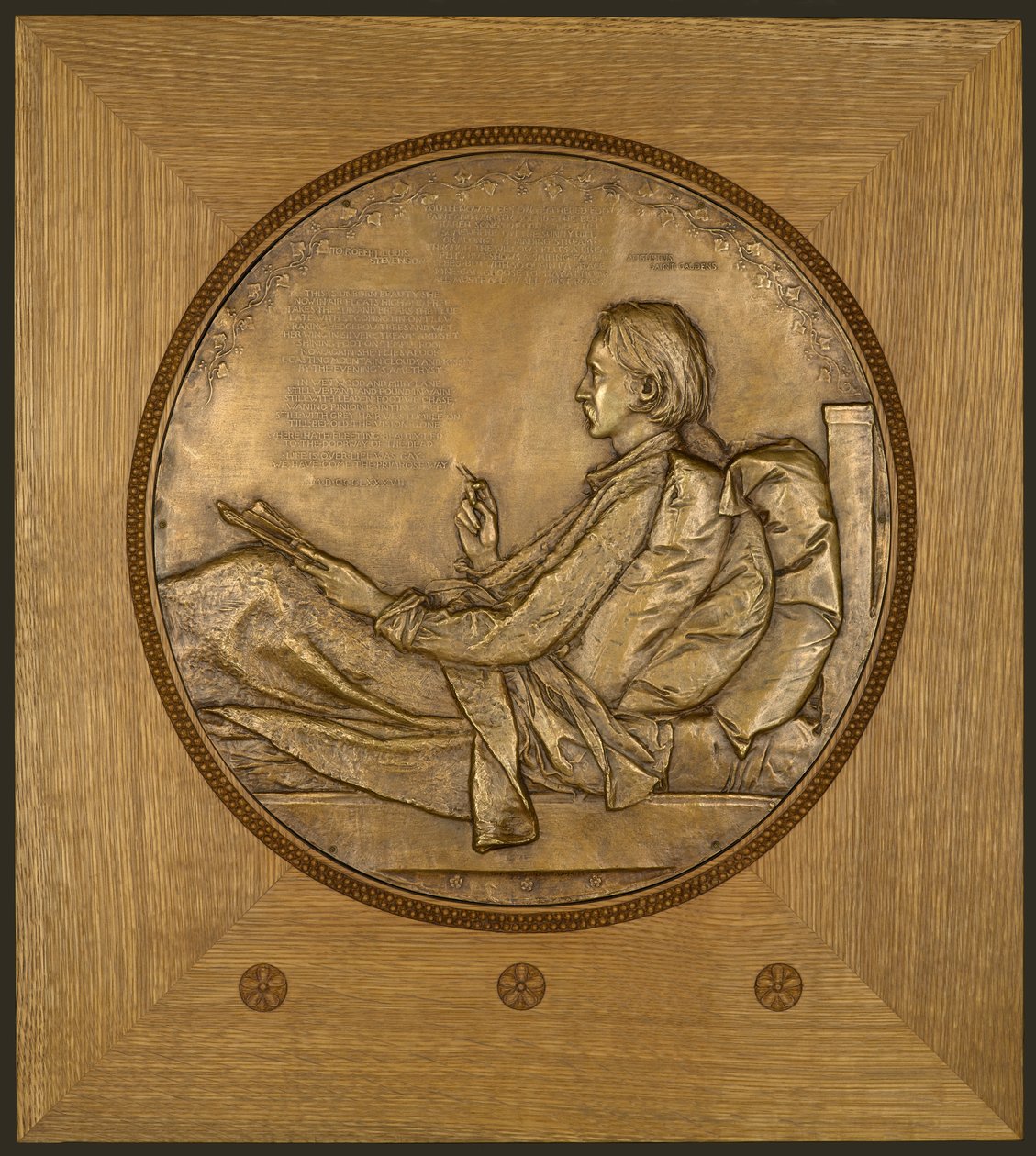 Robert Louis Stevenson | Augustus Saint Gaudens