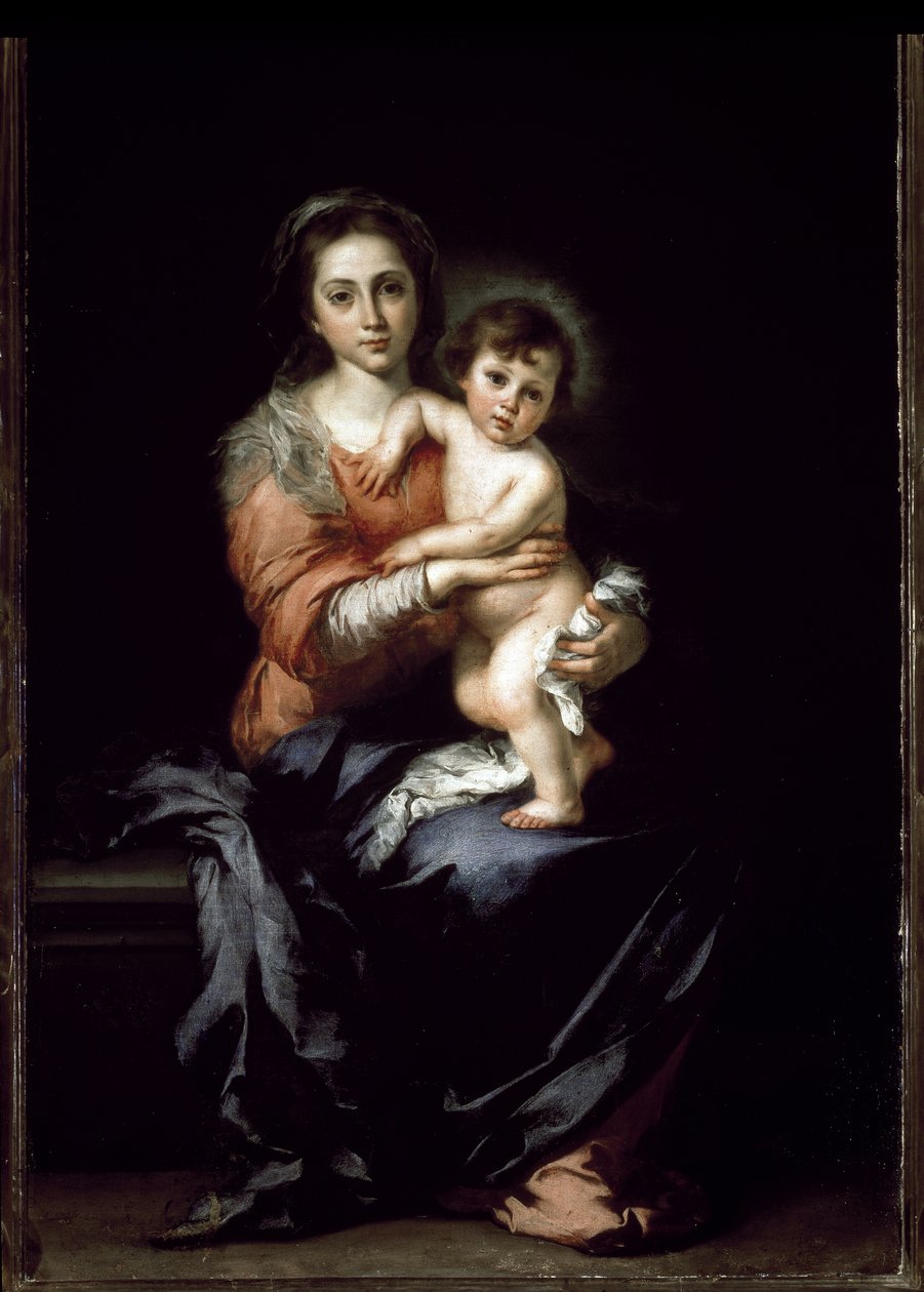 Virgen con niño | Bartolomé Esteban Murillo