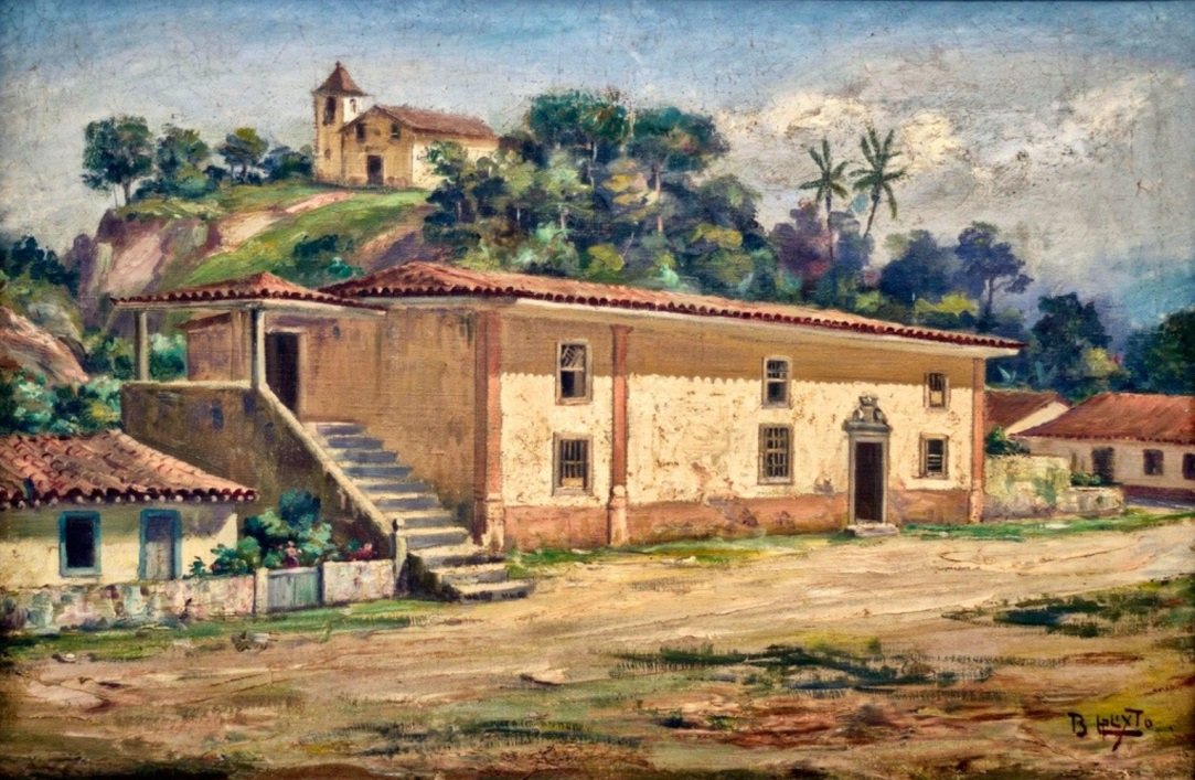 Casa do Trem y Capilla de Santa Catarina | Benedito Calixto