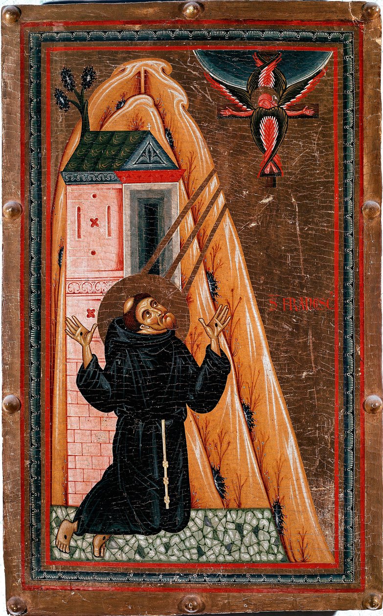 Vida de San Francisco de Asís “San Francisco recibiendo estigmas” Jesús ...