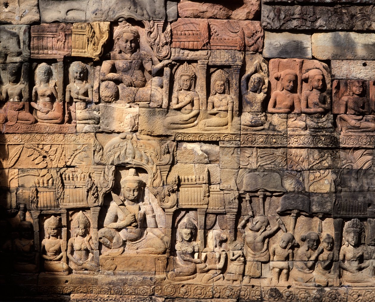 Detalle de la Terraza del Rey Leproso | Cambodian School
