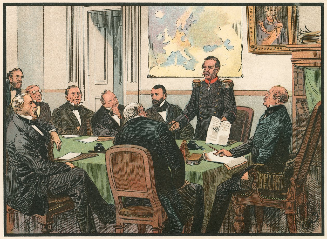 Vida de Otto von Bismarck | Carl Rohling | Impresión de arte