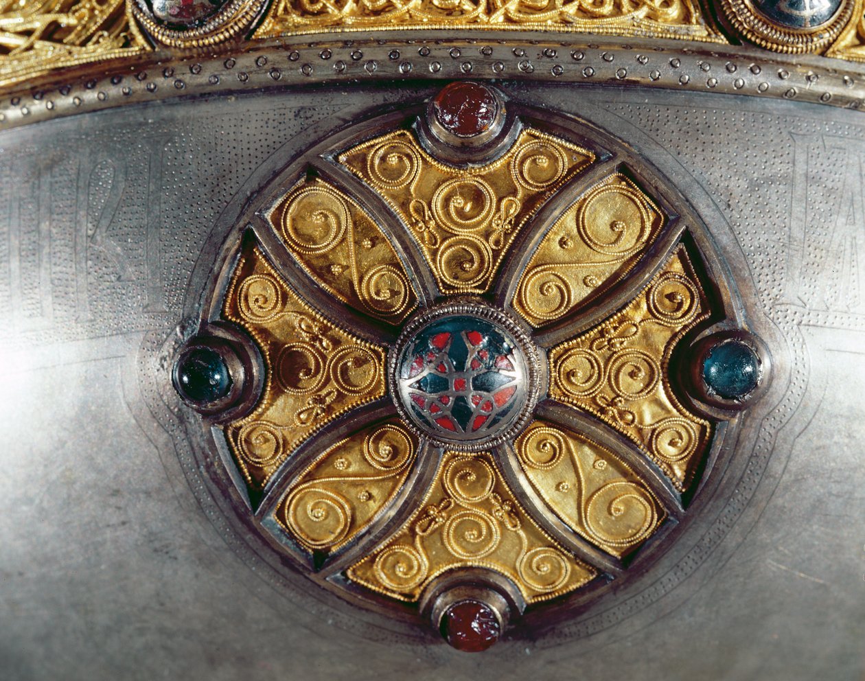 El Cáliz de Ardagh, Reerasta, Condado de Limerick plata con dorado de ...