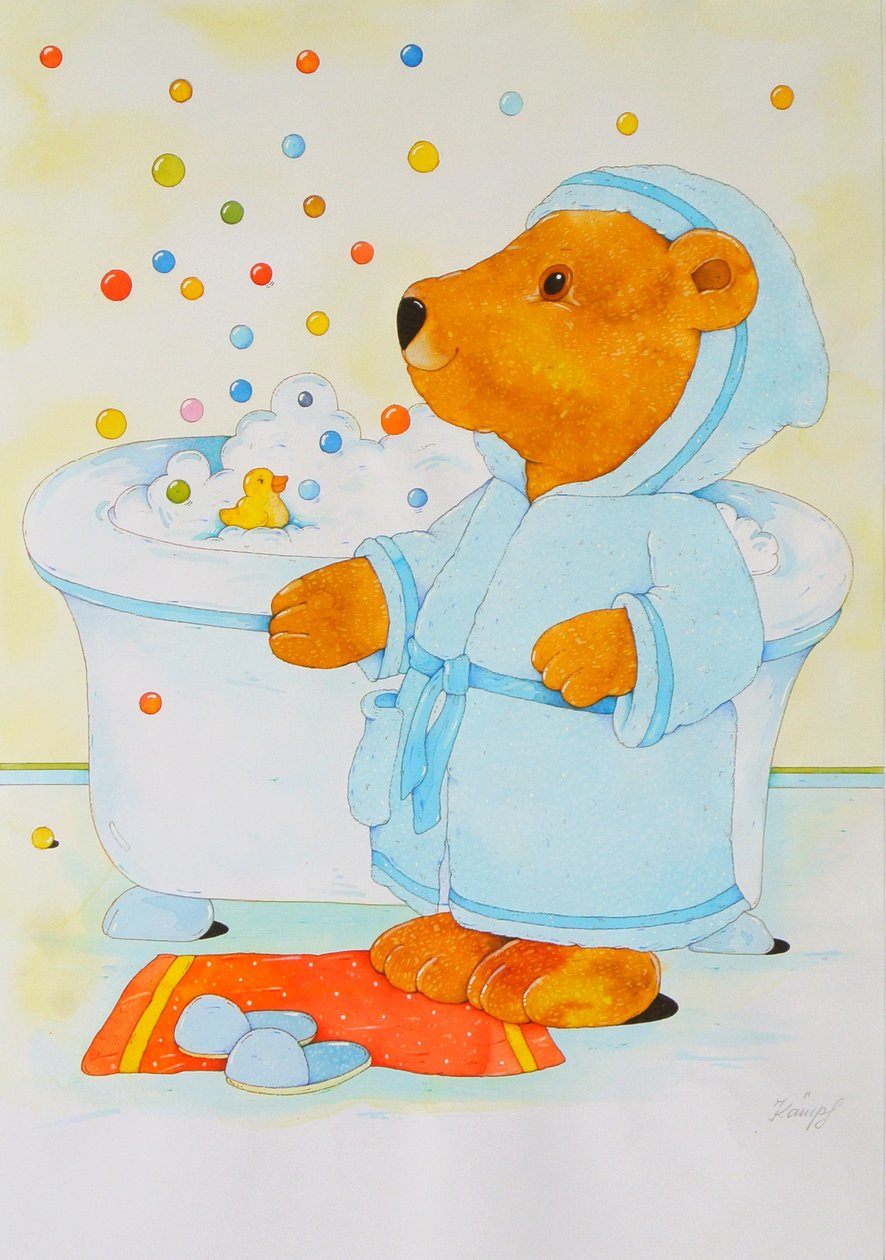 Baño | Christian Kaempf | Impresión de arte