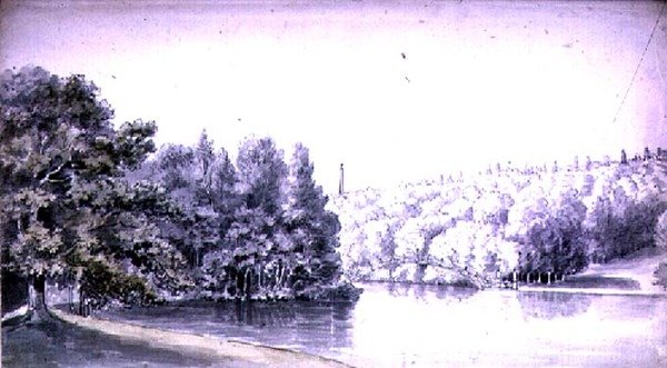 El puente chino, Stourhead | Copplestone Warre Bamfylde