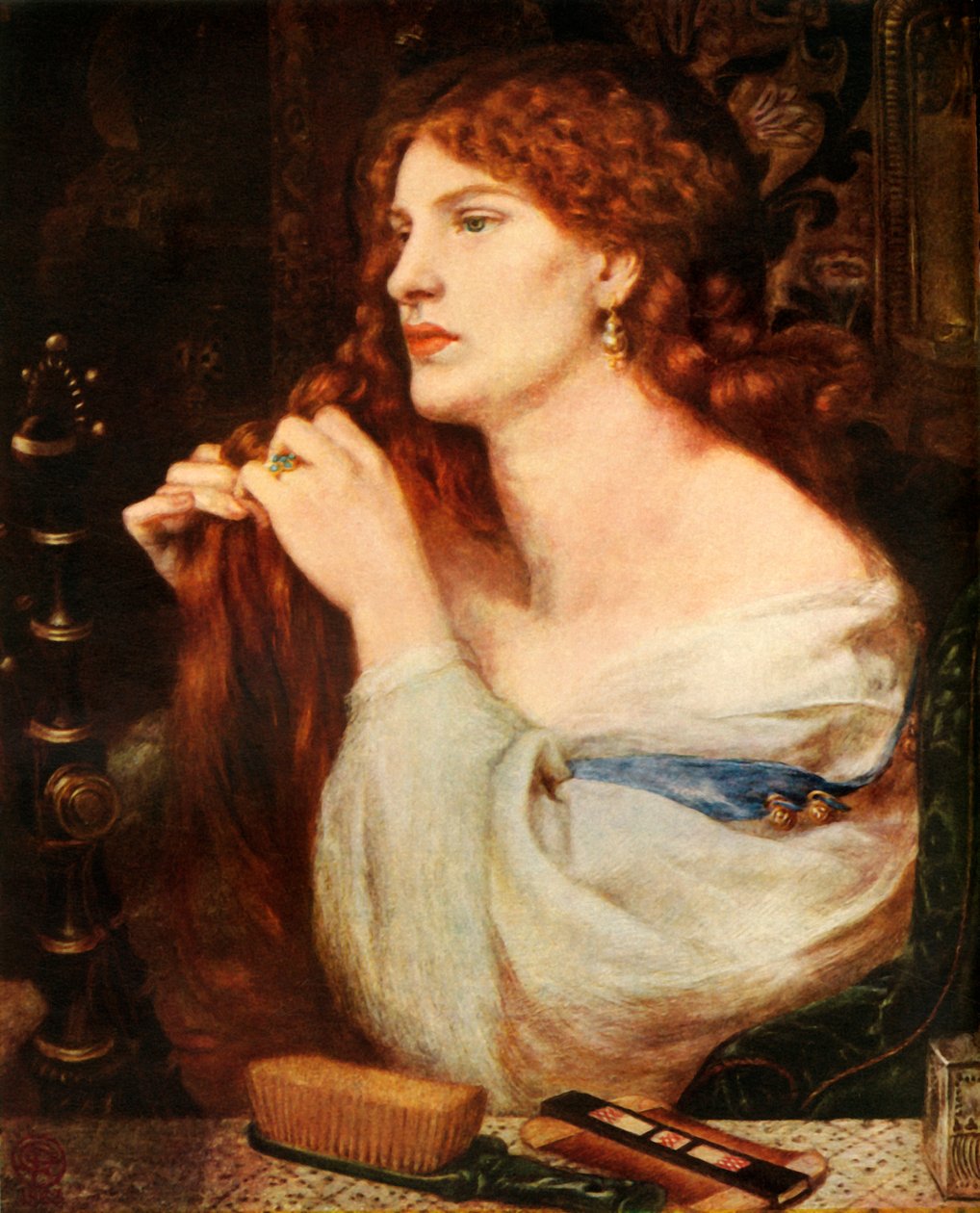 La amante de Aurelia Fazio | Dante Gabriel Charles Rossetti