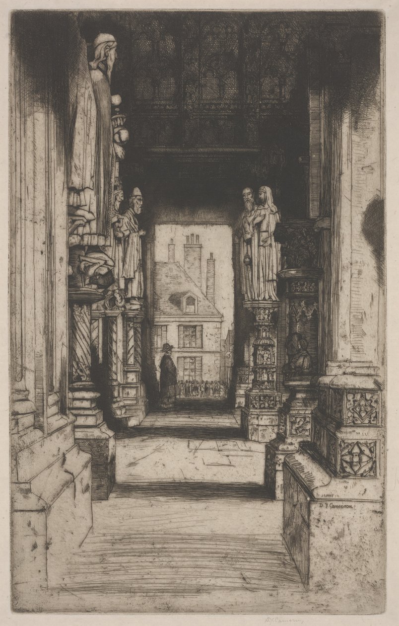 Chartres | David Young Cameron | Impresión de arte