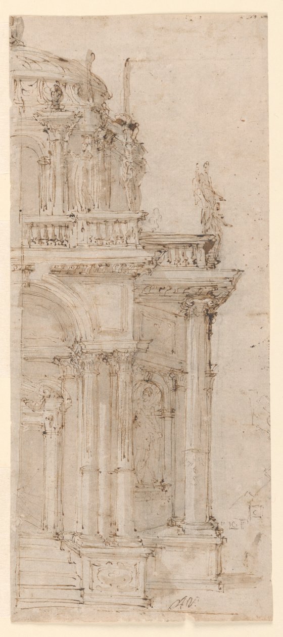 Diseño para un Catafalco | Domenico Antonio Vaccaro