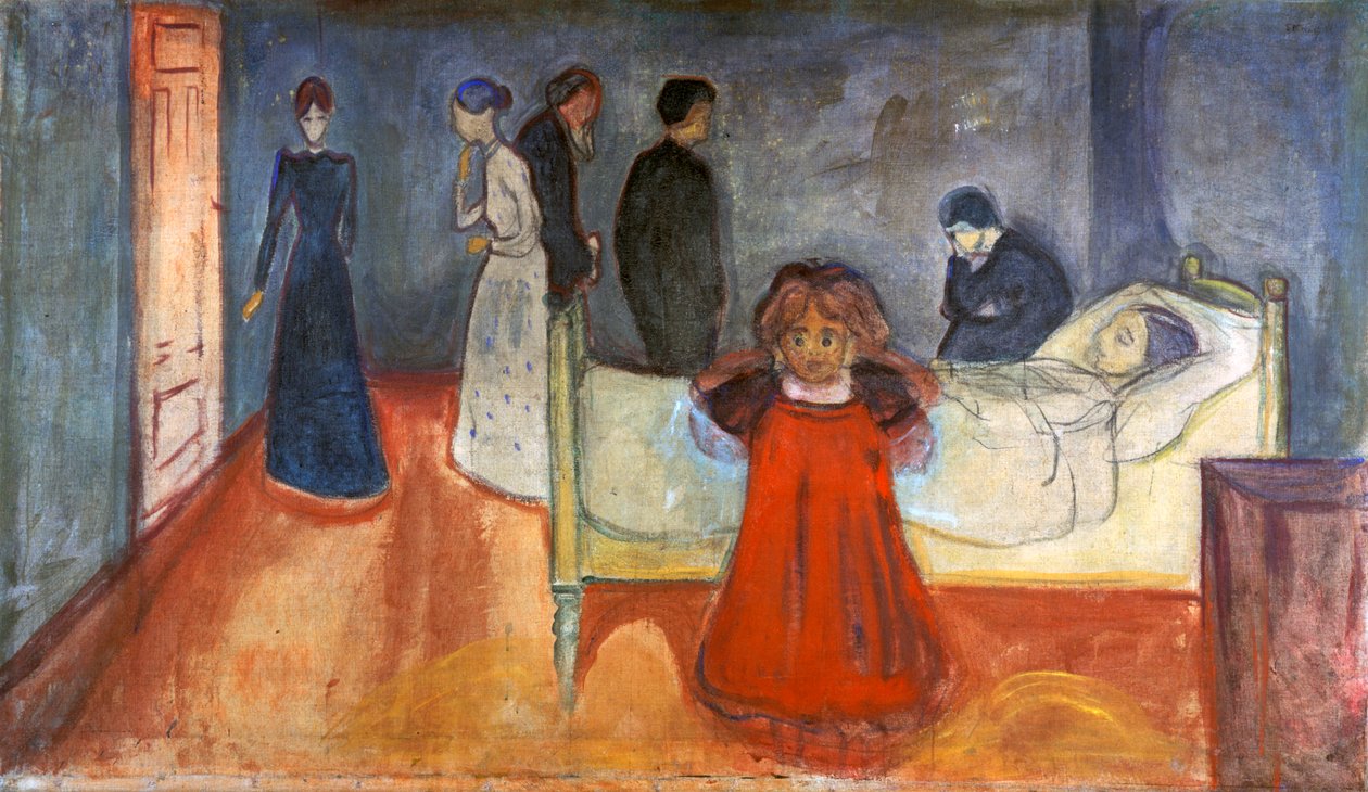 La madre muerta y el niño, 1897-1899 | Edvard Munch