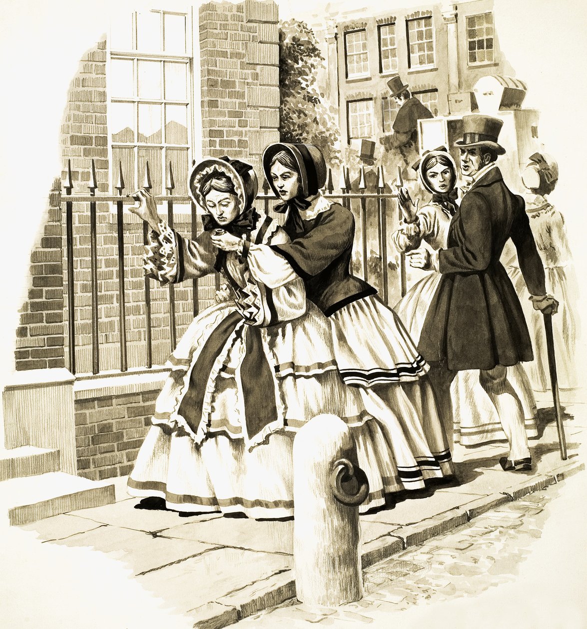 Elizabeth Barrett | English School | Impresión de arte