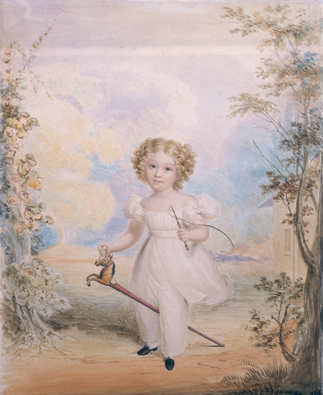 Retrato de un niño | English School | Impresión de arte