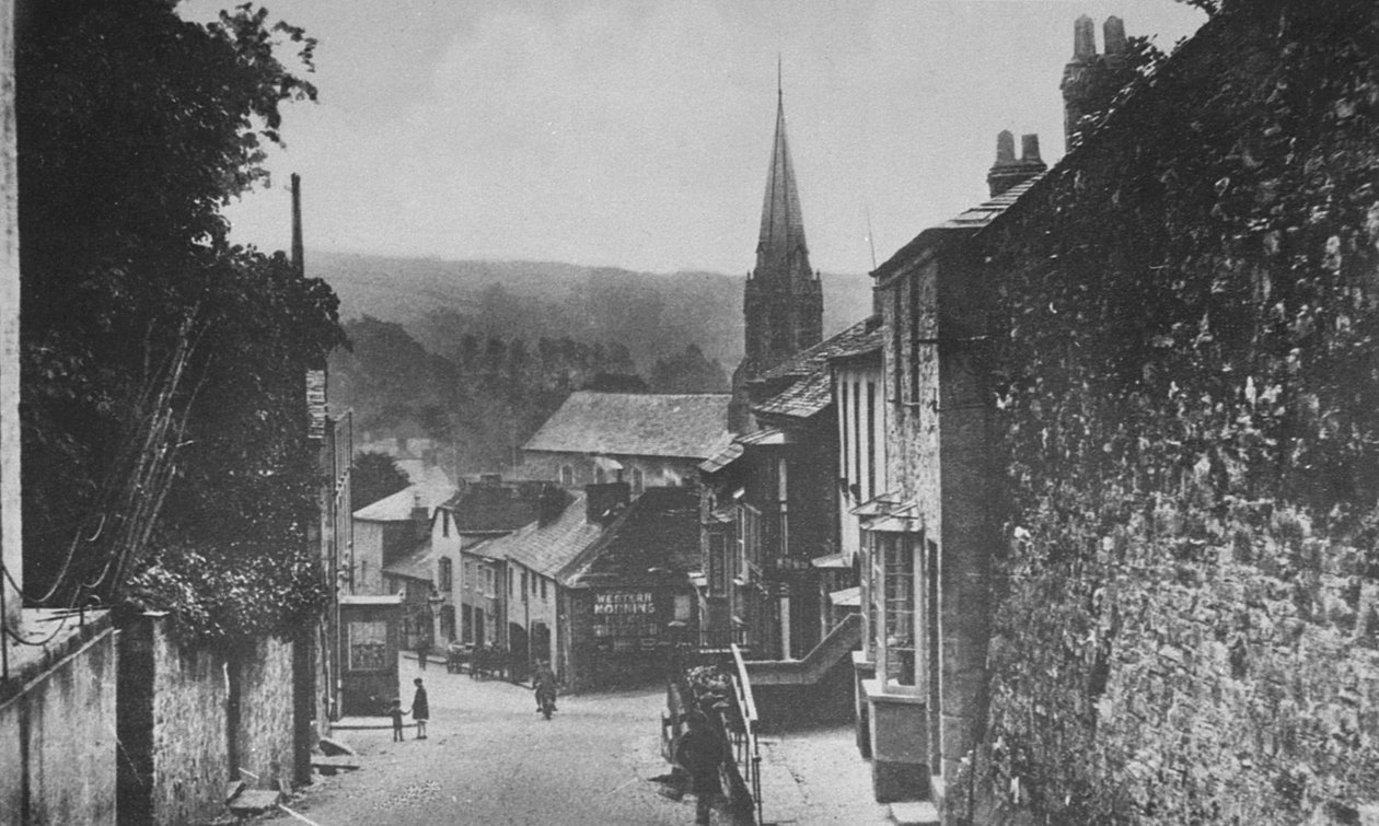 Bodmin Hill, Lostwithiel, Cornwall | Impresión de arte
