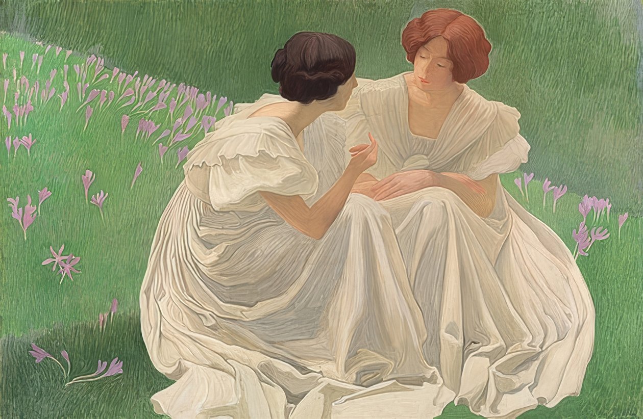Los dos blancos (Les Deux Blanches) | Ernest Bieler